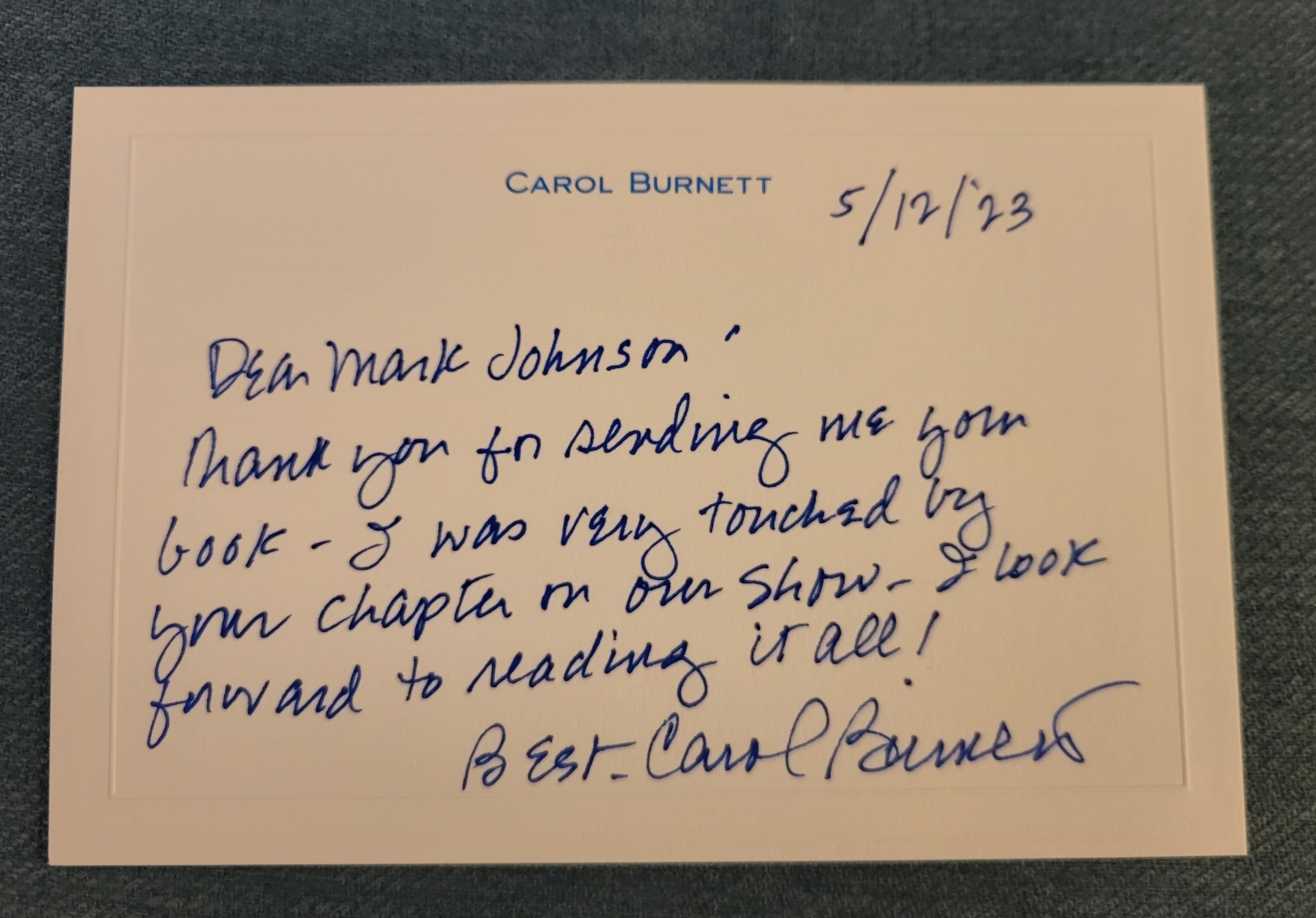 The Cherry on Top – Mark Johnson Stories